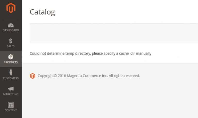 Magento 2 Could Not Determine Temp Directory Measured Designs 